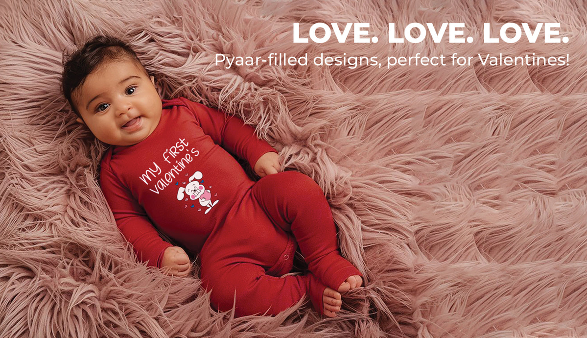Valentine's Day Baby Clothes | Rompers | First Valentines Baby Dress | Zeezeezoo