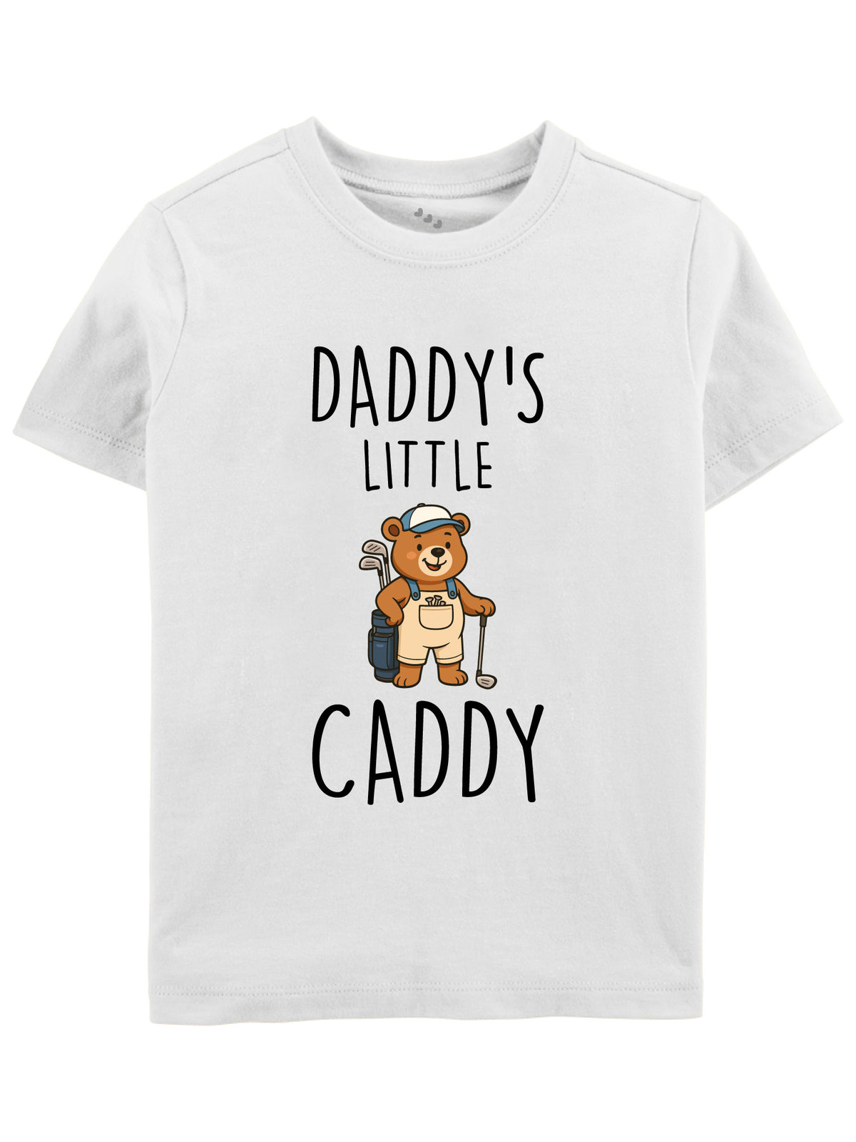 Daddy's Little Caddy - Tee | Buy online Personalised Baby Tee/T-Shirt ...