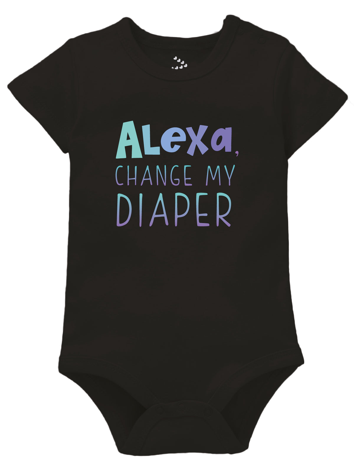 Alexa Change My Diaper - Onesie | Buy online Personalised Baby Onesie ...