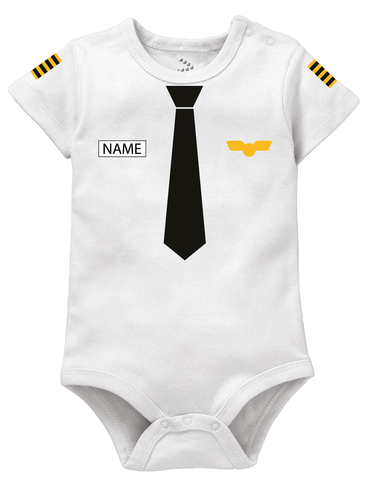 Future Pilot - Onesie | Buy online Personalised Baby Onesie/Romper ...