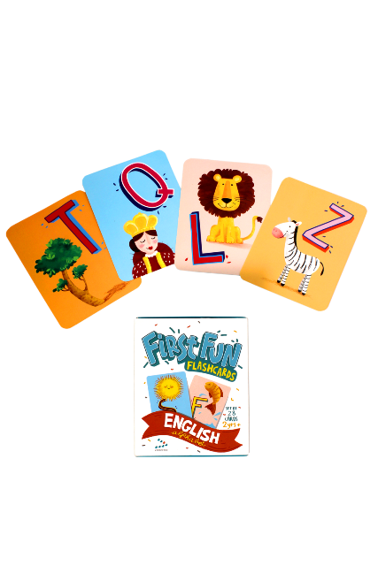 English Alphabet First Fun Flashcards | Zeezeezoo
